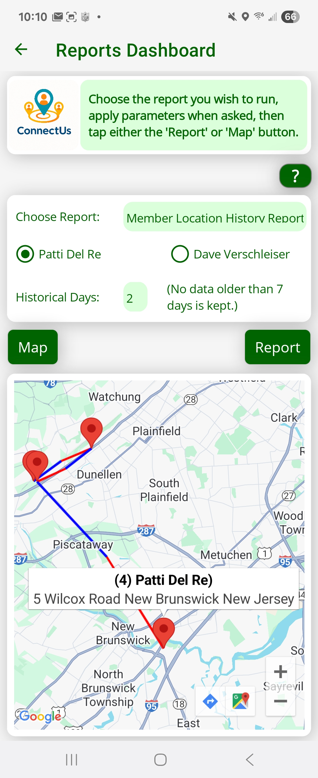 ConnectUs - ConnectUs keeps groups in sync with live locations, in-app ...